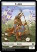 Poison Counter // Rabbit Double-Sided Token - Commander: Bloomburrow ...
