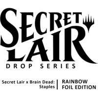 Secret Lair Drop: Secret Lair x Brain Dead: Staples - Rainbow Foil ...