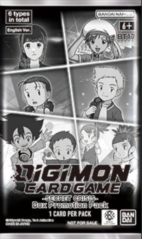 Secret Crisis: Box Promotion Pack - Secret Crisis - Digimon Card Game