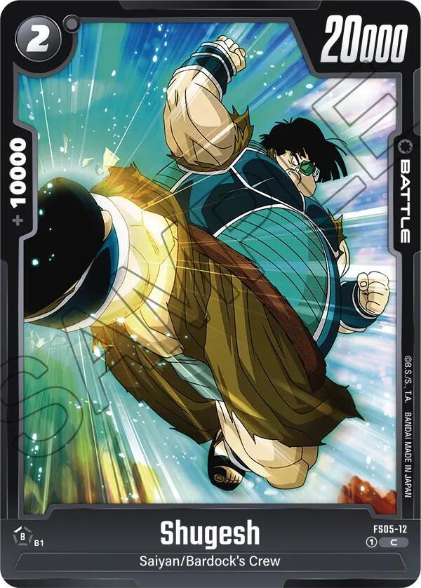 Shugesh - Starter Deck 5: Bardock - Dragon Ball Super: Fusion World