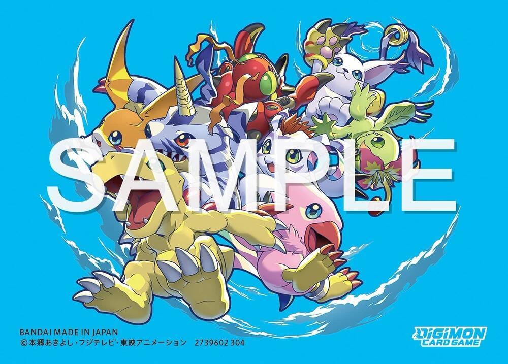 Digimon Card Game Official Sleeves - Friends of Adventure Card Sleeves ...