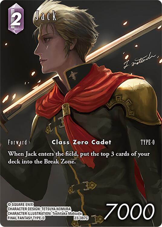 Jack (Full Art) - Hidden Trials - Final Fantasy TCG - TCGplayer.com