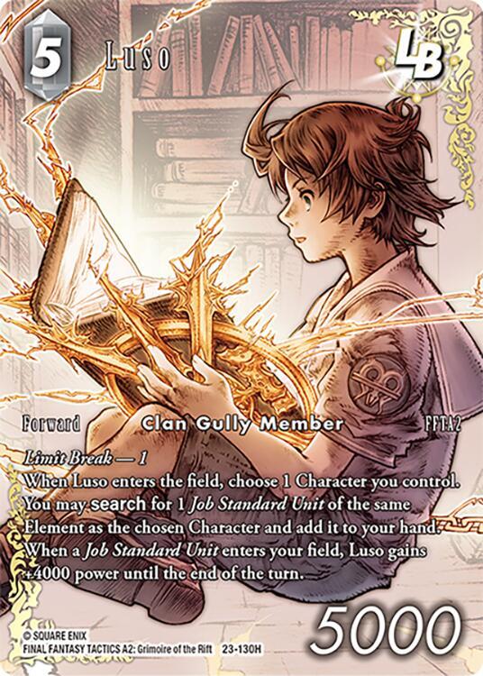 Luso LB (Full Art) - Hidden Trials - Final Fantasy TCG - TCGplayer.com
