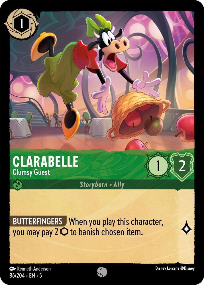 Clarabelle - Clumsy Guest - Shimmering Skies - Disney Lorcana - TCGplayer.com