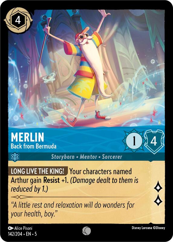 Merlin - Back from Bermuda - Shimmering Skies - Disney Lorcana ...