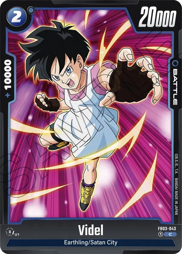 Videl - FB03-043 - Raging Roar - Dragon Ball Super: Fusion World ...
