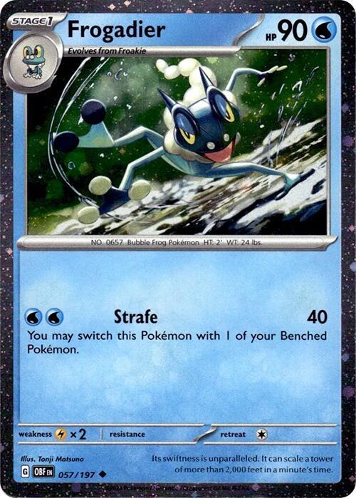 Frogadier - 057/197 (Cosmos Holo) - Miscellaneous Cards & Products ...