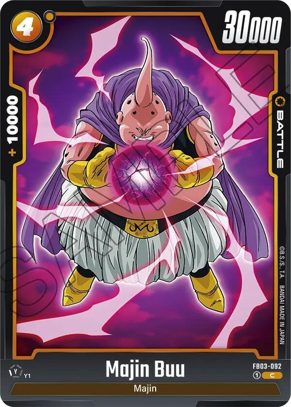 Majin Buu - FB03-092 - Raging Roar - Dragon Ball Super: Fusion World