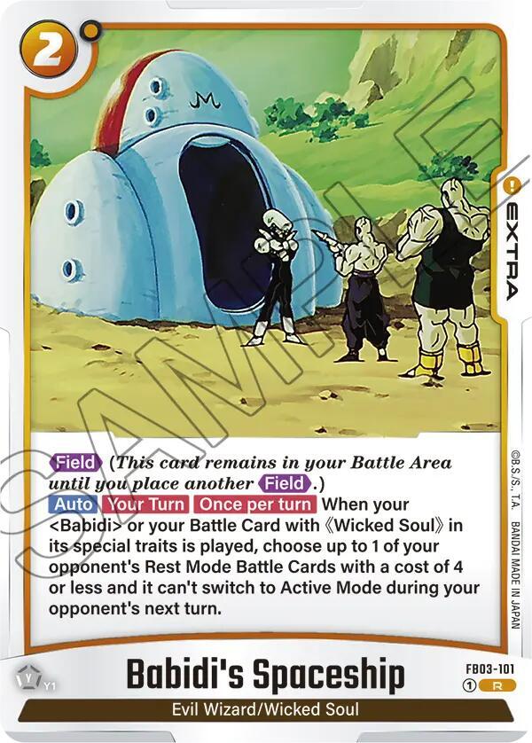 Babidi's Spaceship - Raging Roar - Dragon Ball Super: Fusion World ...