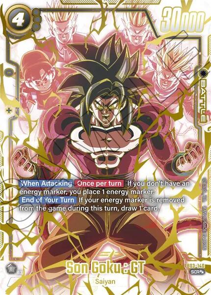 Son Goku : GT - FB03-140 (Super Alternate Art) - Raging Roar - Dragon ...