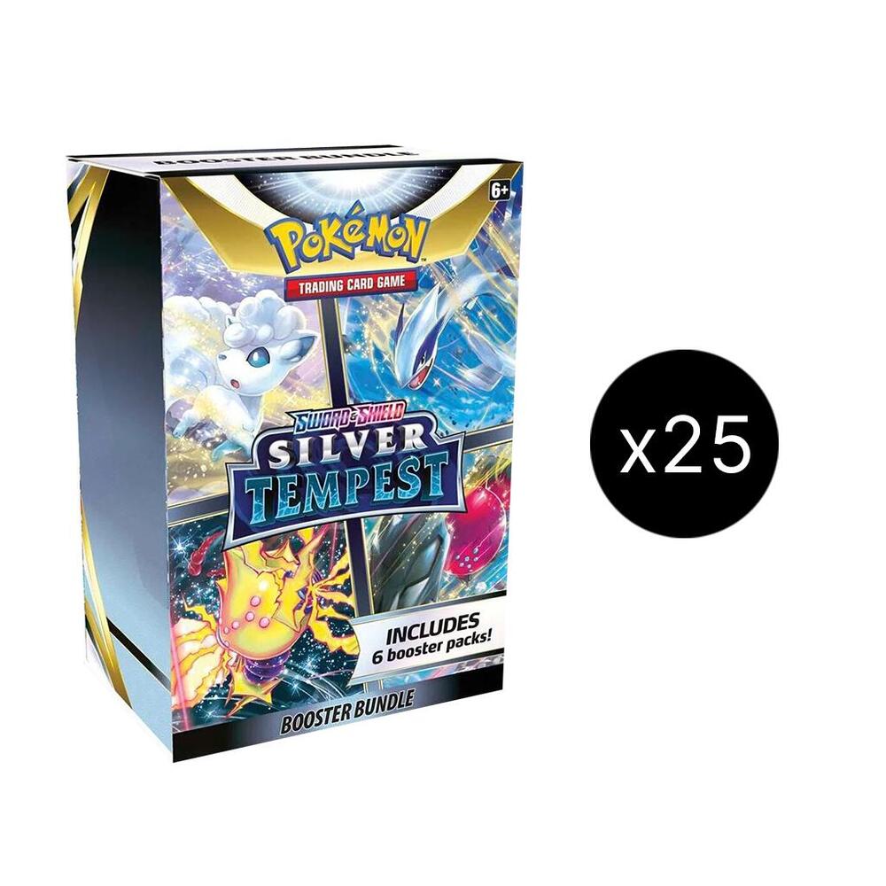 Silver Tempest Booster Bundle Case - SWSH12: Silver Tempest - Pokemon ...