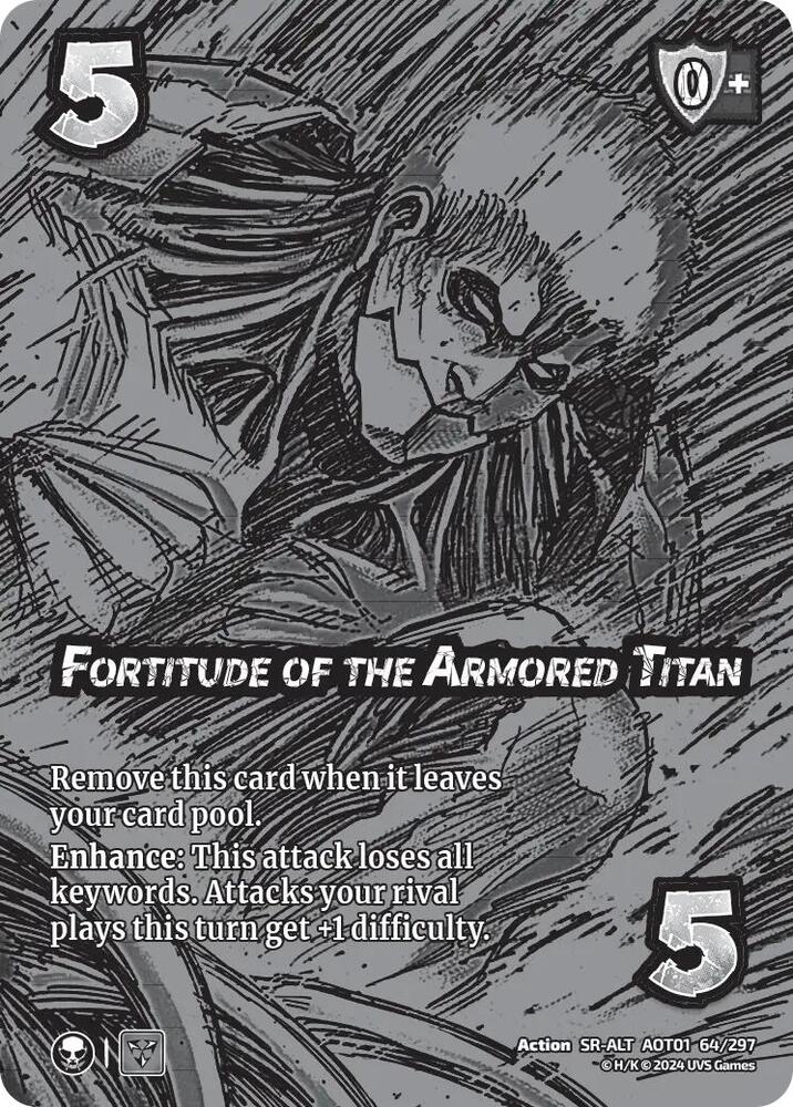 Fortitude of the Armored Titan (Alternate Art) - Attack on Titan ...