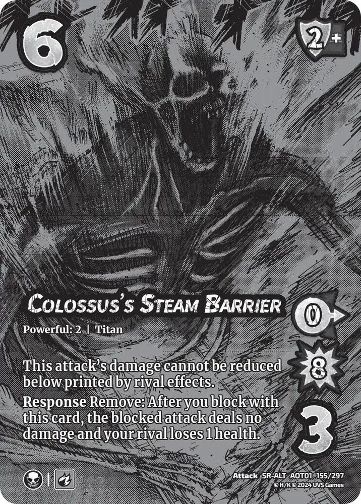 Colossus's Steam Barrier (Alternate Art) - Attack on Titan: Battle for ...