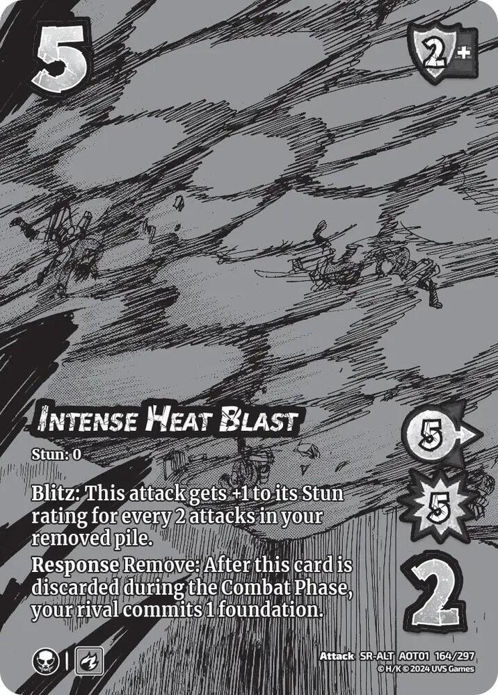 Intense Heat Blast (Alternate Art) - Attack on Titan: Battle for ...
