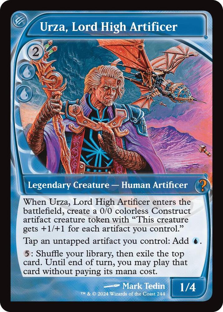 Urza, Lord High Artificer (Future Sight) - Mystery Booster 2 - Magic ...