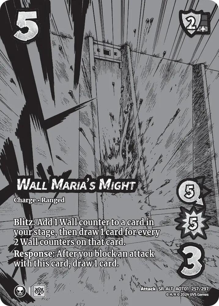 Wall Maria's Might (Alternate Art) - Attack on Titan: Battle for ...