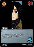 Roar - Attack on Titan: Battle for Humanity - UniVersus