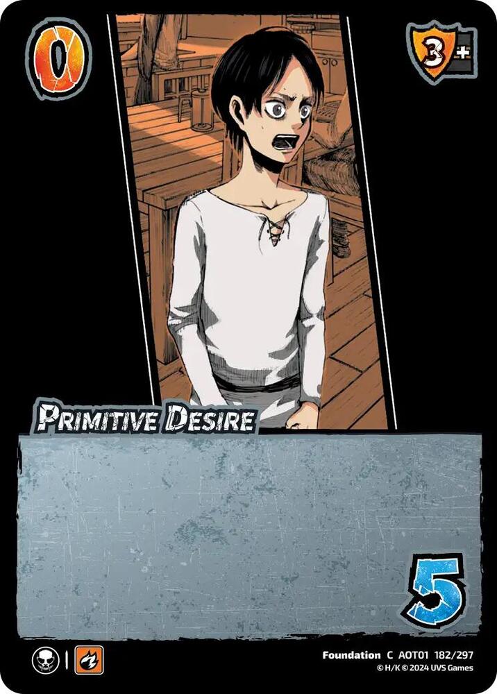 Primitive Desire - Attack on Titan: Battle for Humanity - UniVersus ...