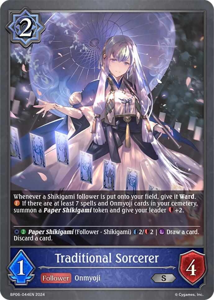 Traditional Sorcerer - BP06: Paragons of the Colosseum - Shadowverse: Evolve