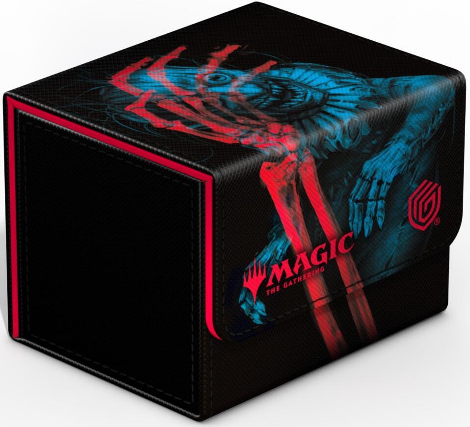 Magic: The Gathering Duskmourn Sidewinder 100+ Xenoskin Deck Box - Marvin, Murderous Mimic ...