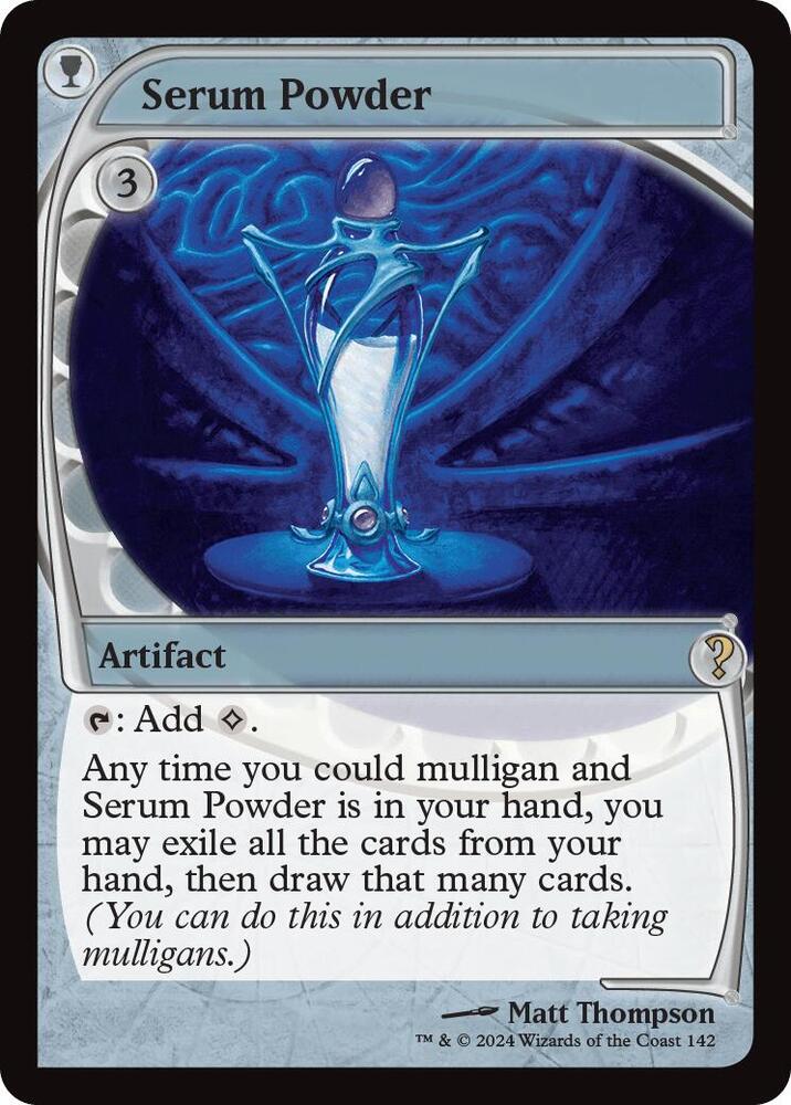 Serum Powder (Future Sight) - Mystery Booster 2 - Magic: The Gathering ...