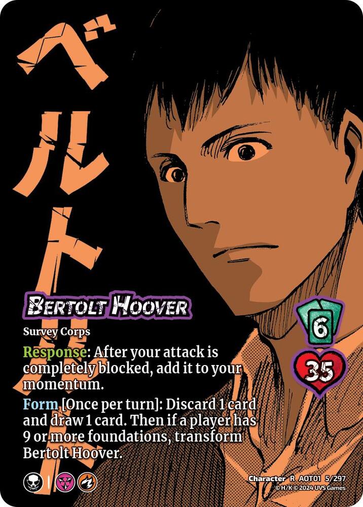 Bertolt Hoover // Bertolt, Colossus Titan - Attack on Titan: Battle for ...