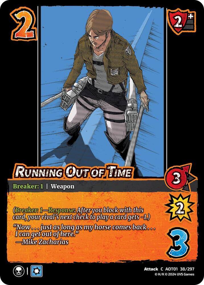 Running Out of Time - Attack on Titan: Battle for Humanity - UniVersus ...