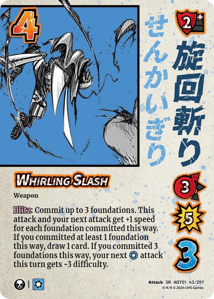 Whirling Slash - Attack on Titan: Battle for Humanity - UniVersus ...