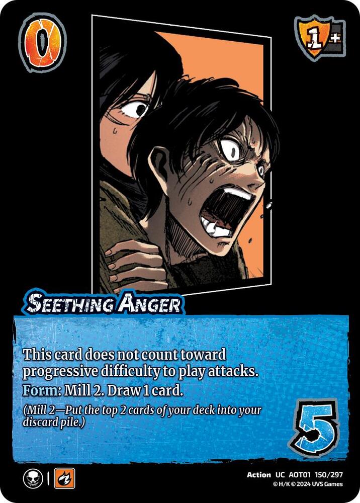 Seething Anger - Attack on Titan: Battle for Humanity - UniVersus ...
