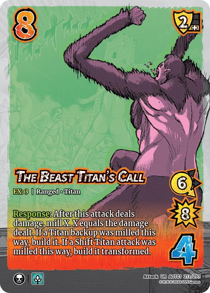 The Beast Titan's Call - Attack on Titan: Battle for Humanity ...