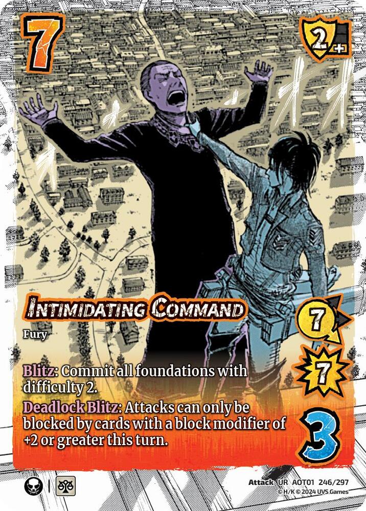 Execute Orders! - Attack on Titan: Battle for Humanity - UniVersus