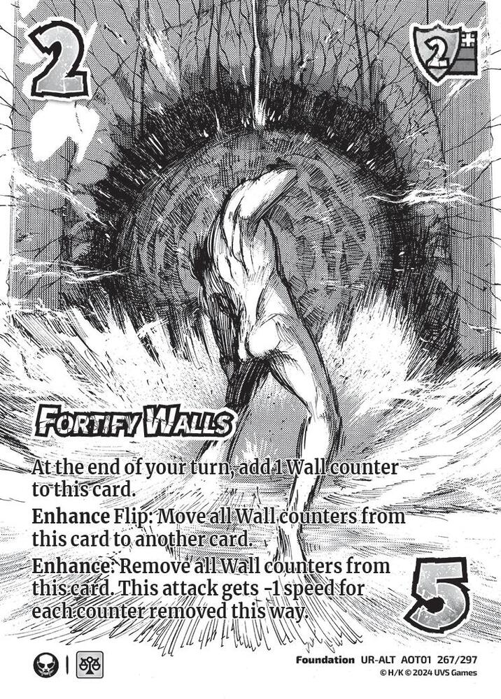 Fortify Walls (Alternate Art) - Attack on Titan: Battle for Humanity ...