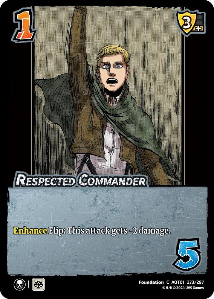 Respected Commander - Attack on Titan: Battle for Humanity - UniVersus