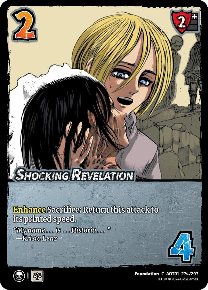 Shocking Revelation - Attack on Titan: Battle for Humanity - UniVersus