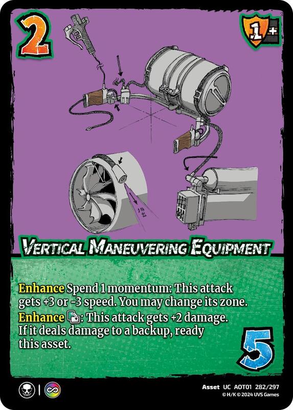 Vertical Maneuvering Equipment - Attack on Titan: Battle for Humanity ...