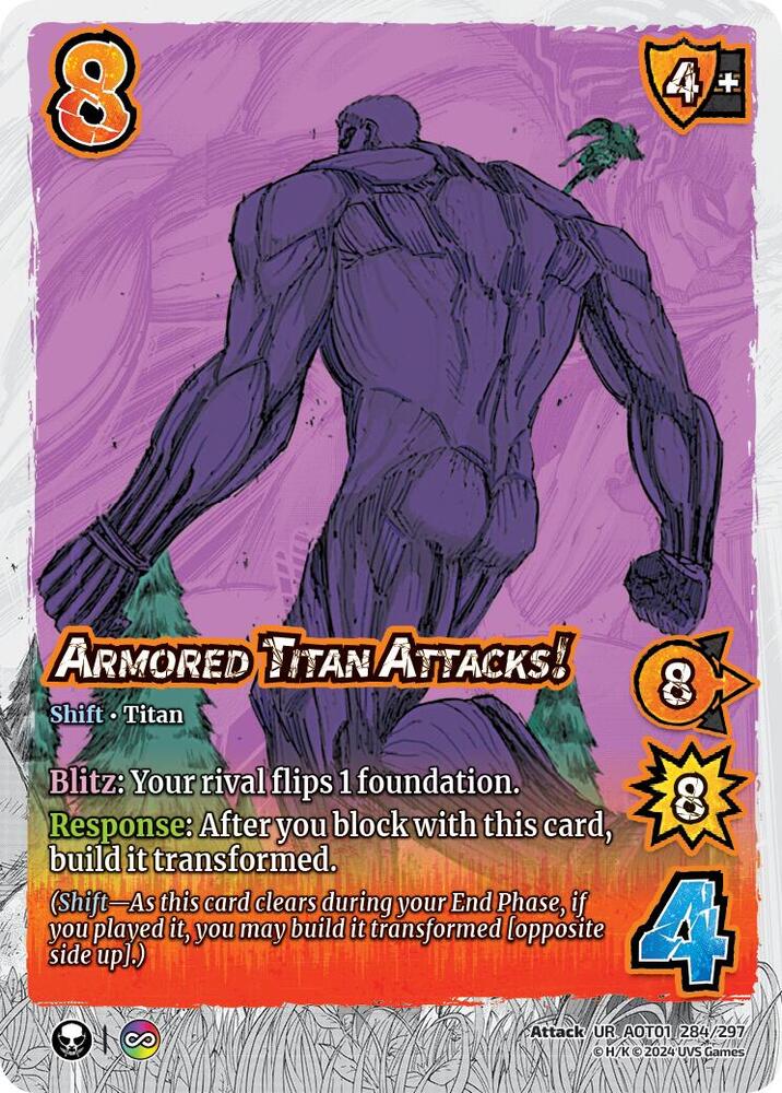 Armored Titan Attacks! // The Armored Titan - Attack on Titan: Battle ...