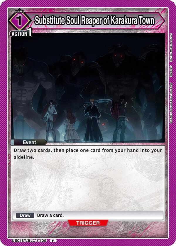 Substitute Soul Reaper of Karakura Town - UE01ST: BLEACH: Thousand-Year ...