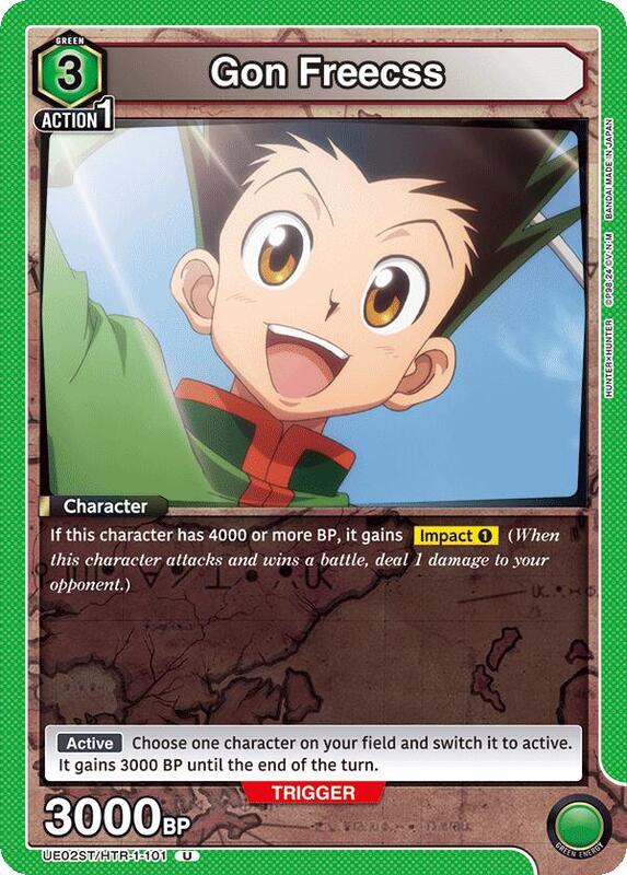 Gon Freecss (101) - UE02ST: HUNTER X HUNTER Starter Deck - Union Arena - TCGplayer.com