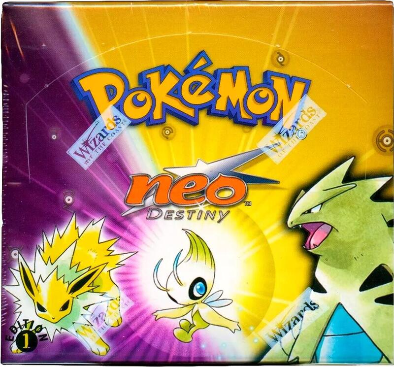 Neo Destiny Booster Box [1st Edition] - Neo Destiny - Pokemon ...