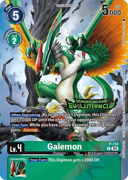 Galemon (August 2024 Evolution Cup Participant) - Digimon Promotion Cards - Digimon Card Game ...