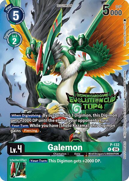 Galemon (2024 Evolution Cup Top 4) - Digimon Promotion Cards - Digimon ...