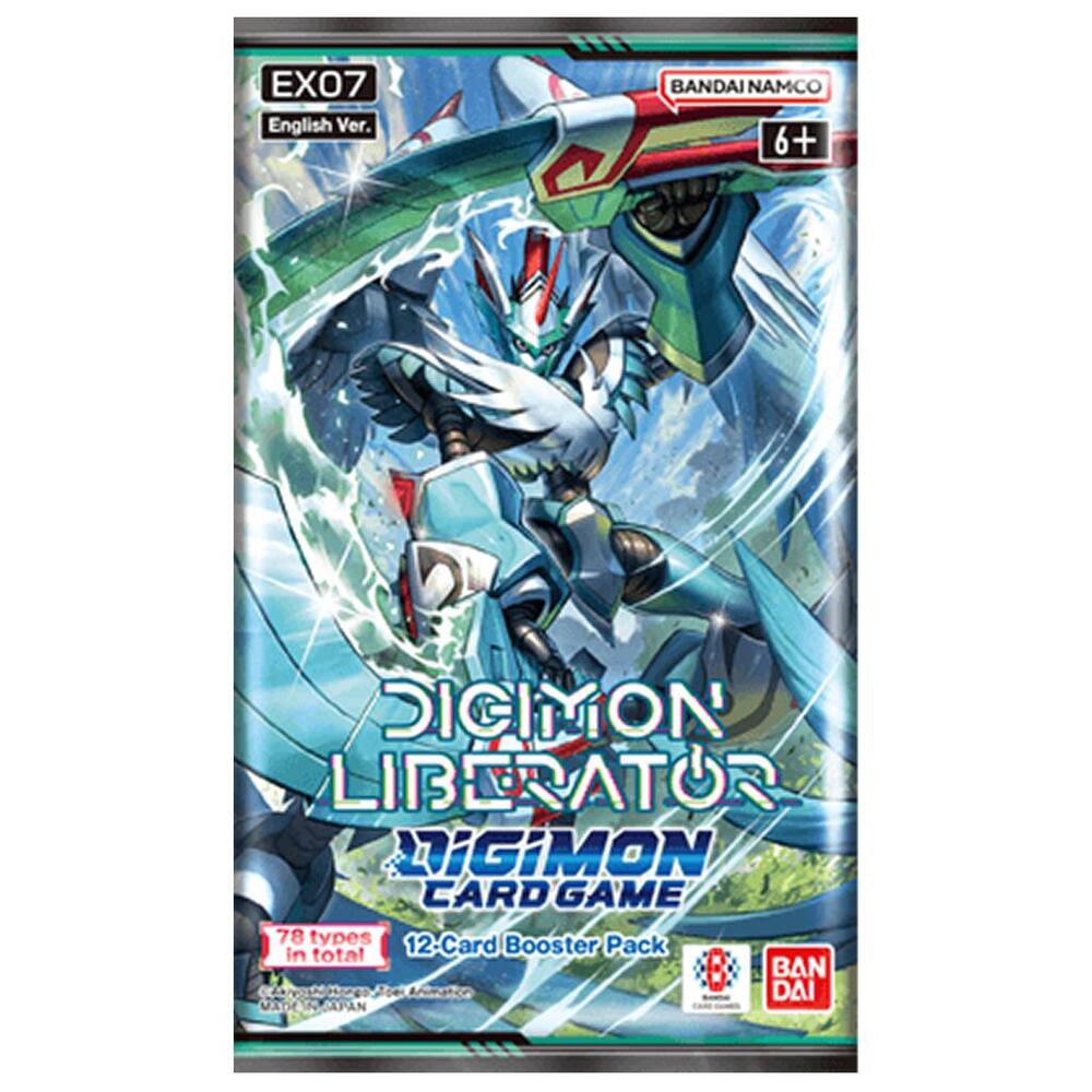 Digimon LIBERATOR Booster Pack - Digimon LIBERATOR - Digimon Card Game ...