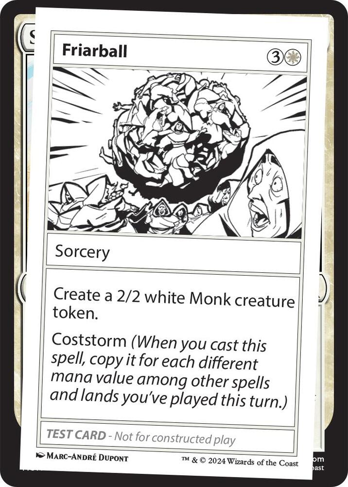 Friarball - Mystery Booster 2 Playtest Cards - Magic: The Gathering ...