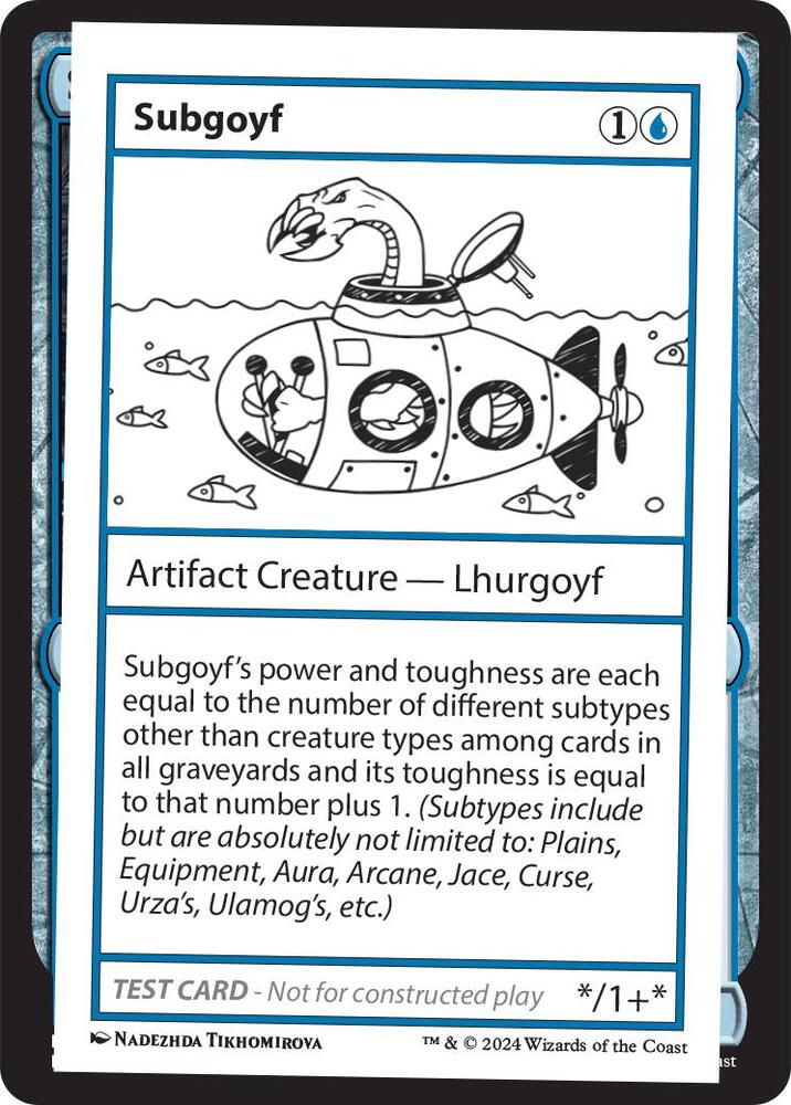 Subgoyf - Mystery Booster 2 Playtest Cards - Magic: The Gathering ...