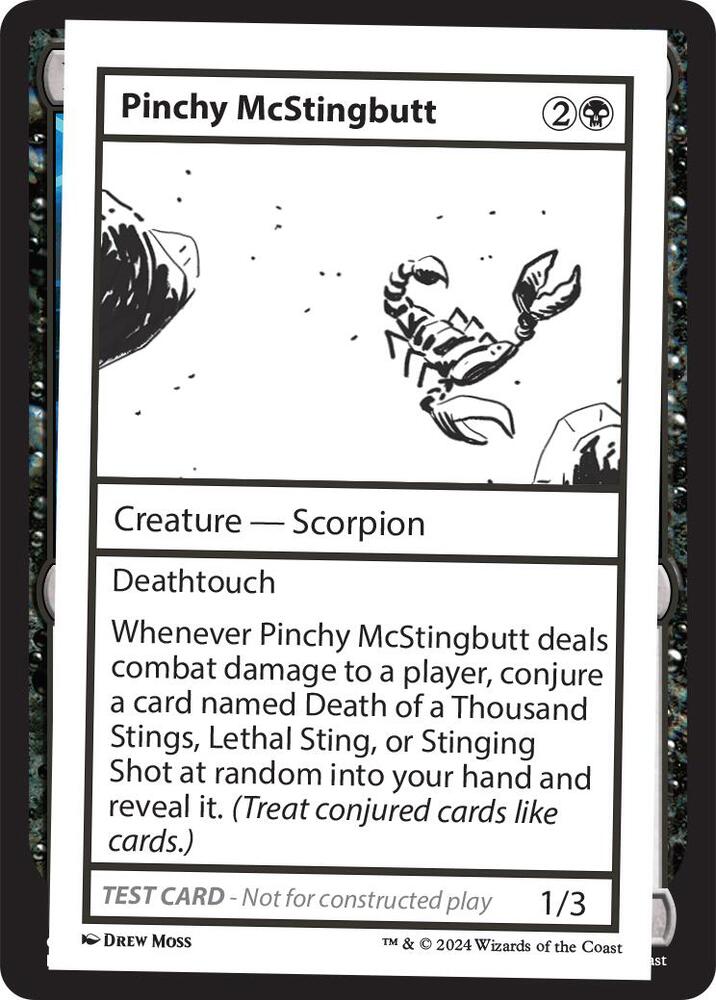 Pinchy McStingbutt - Mystery Booster 2 Playtest Cards - Magic: The ...