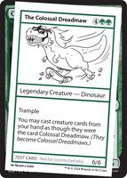 The Colossal Dreadmaw - Mystery Booster 2 Playtest Cards - Magic: The ...