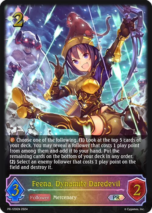 Feena, Dynamite Daredevil - Shadowverse: Evolve Promo Cards - Shadowverse: Evolve - TCGplayer.com