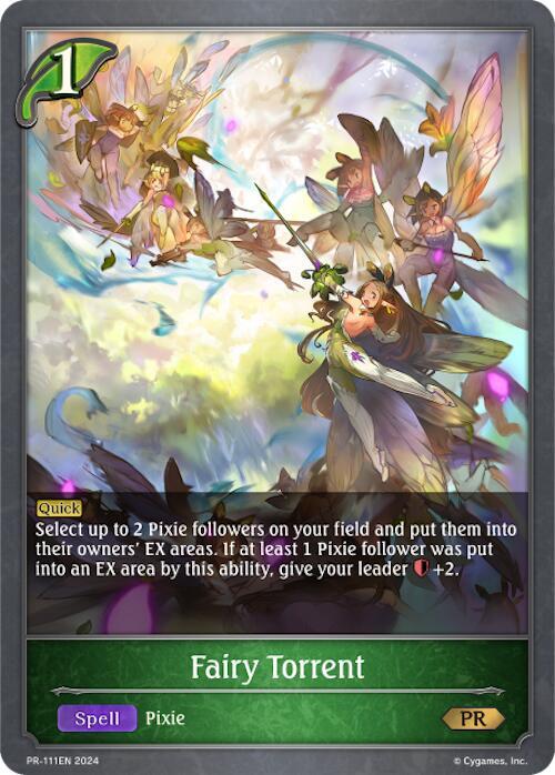 Fairy Torrent - Shadowverse: Evolve Promo Cards - Shadowverse: Evolve ...