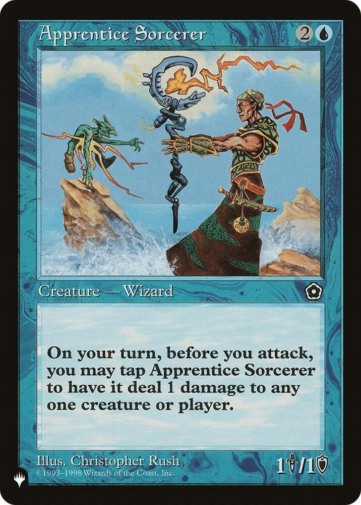 Apprentice Sorcerer - The List Reprints - Magic: The Gathering ...