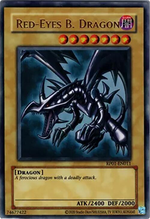 Red-Eyes B. Dragon - Retro Pack (2020 Date Reprint) - YuGiOh ...